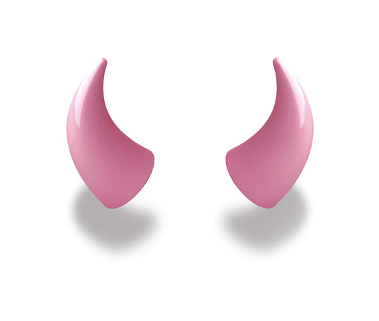 MagNeatOhz | Helmet Large Devil Horns | Motorcycle Helmet Accessory